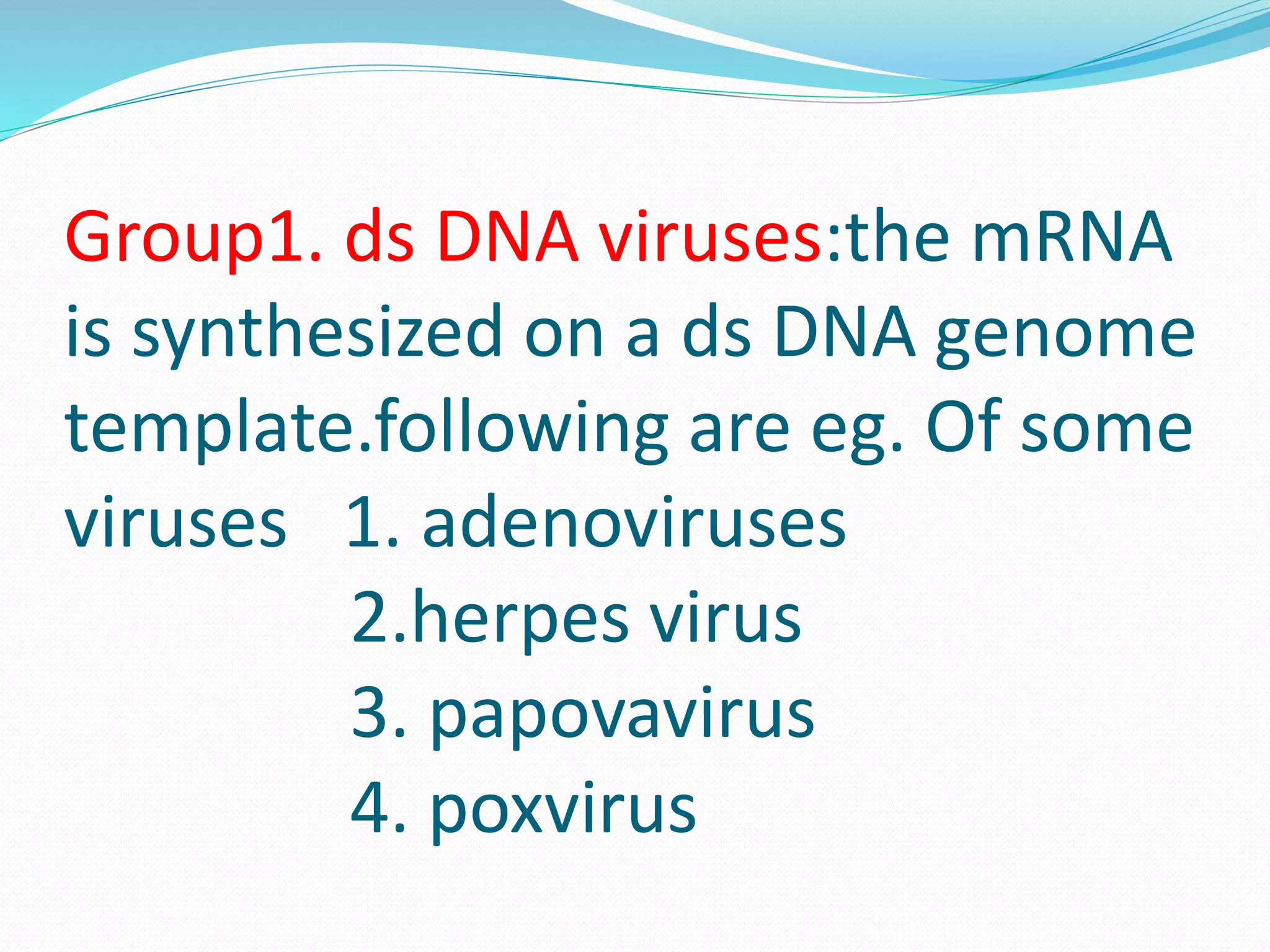 Animal viruses | PPTX