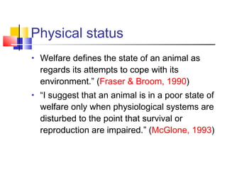 Animal welfare | PPT
