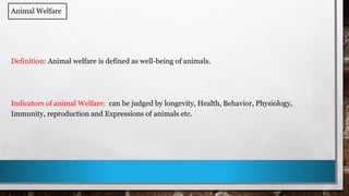 Animal welfare cpscea guidelines for students | PPTX
