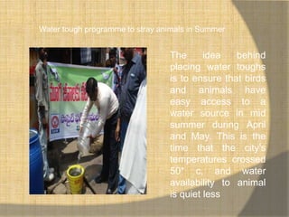 Animal welfare activities undertaken in khammam district by | PPT