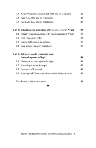 Animal Welfare and Jurisprudence Extra Pages Setting.pdf | Veterinary ...