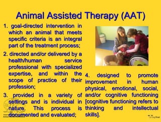 ICAWC 2013 - Animal Welfare in Animals Assisted Education & Therapy ...