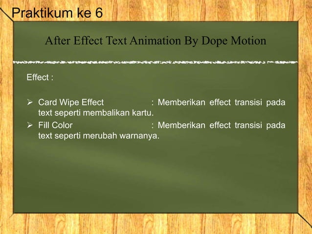 Review Animasi 2D - Dope Motion | PPTX