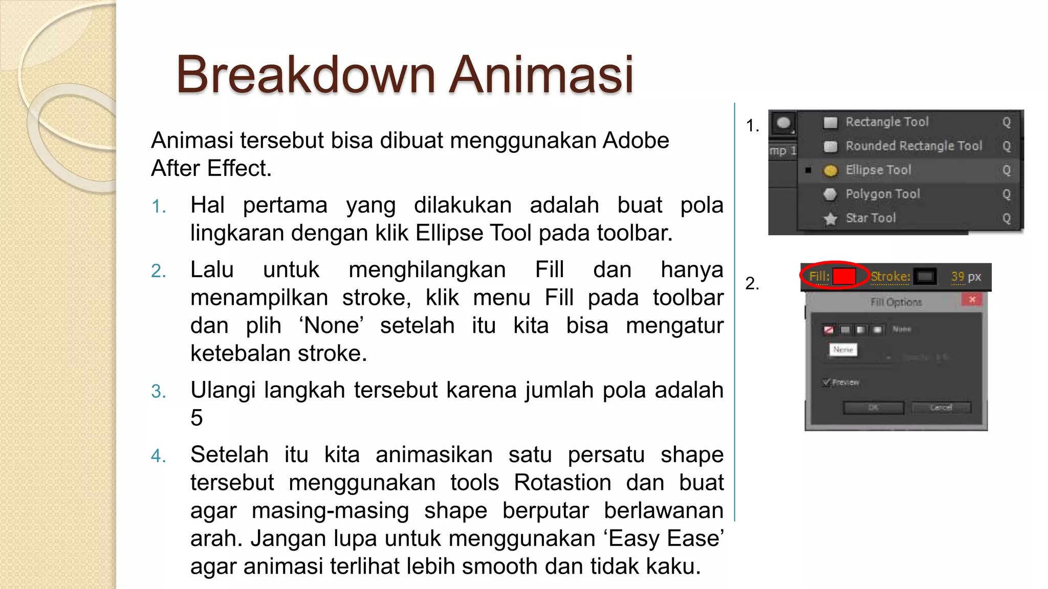 Breakdown Animasi 2D | PPTX