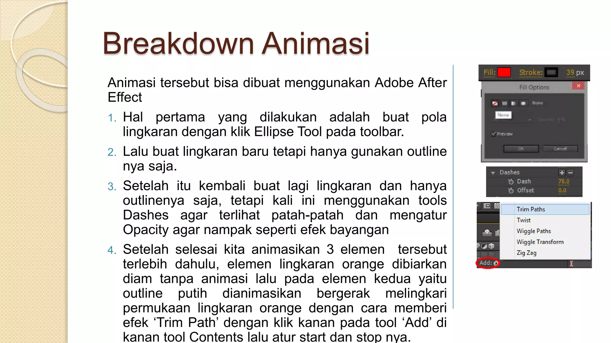 Breakdown Animasi 2D | PPTX