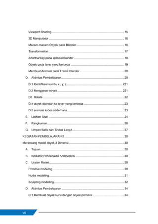 Animasi 3 dimensi | PDF