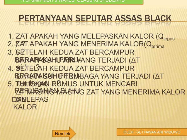 Animasi asas black iwan | PPT