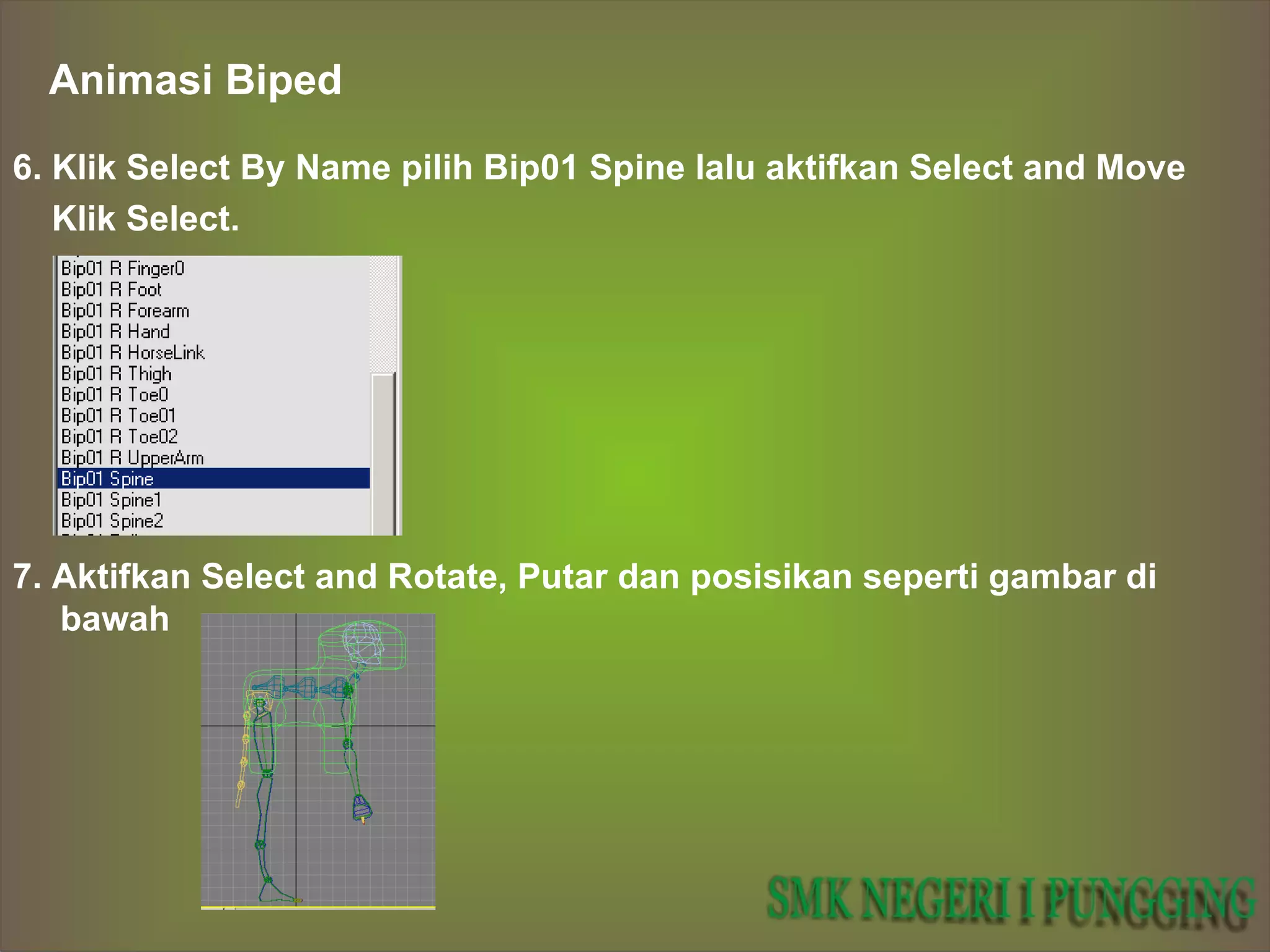 Animasi biped | PPT