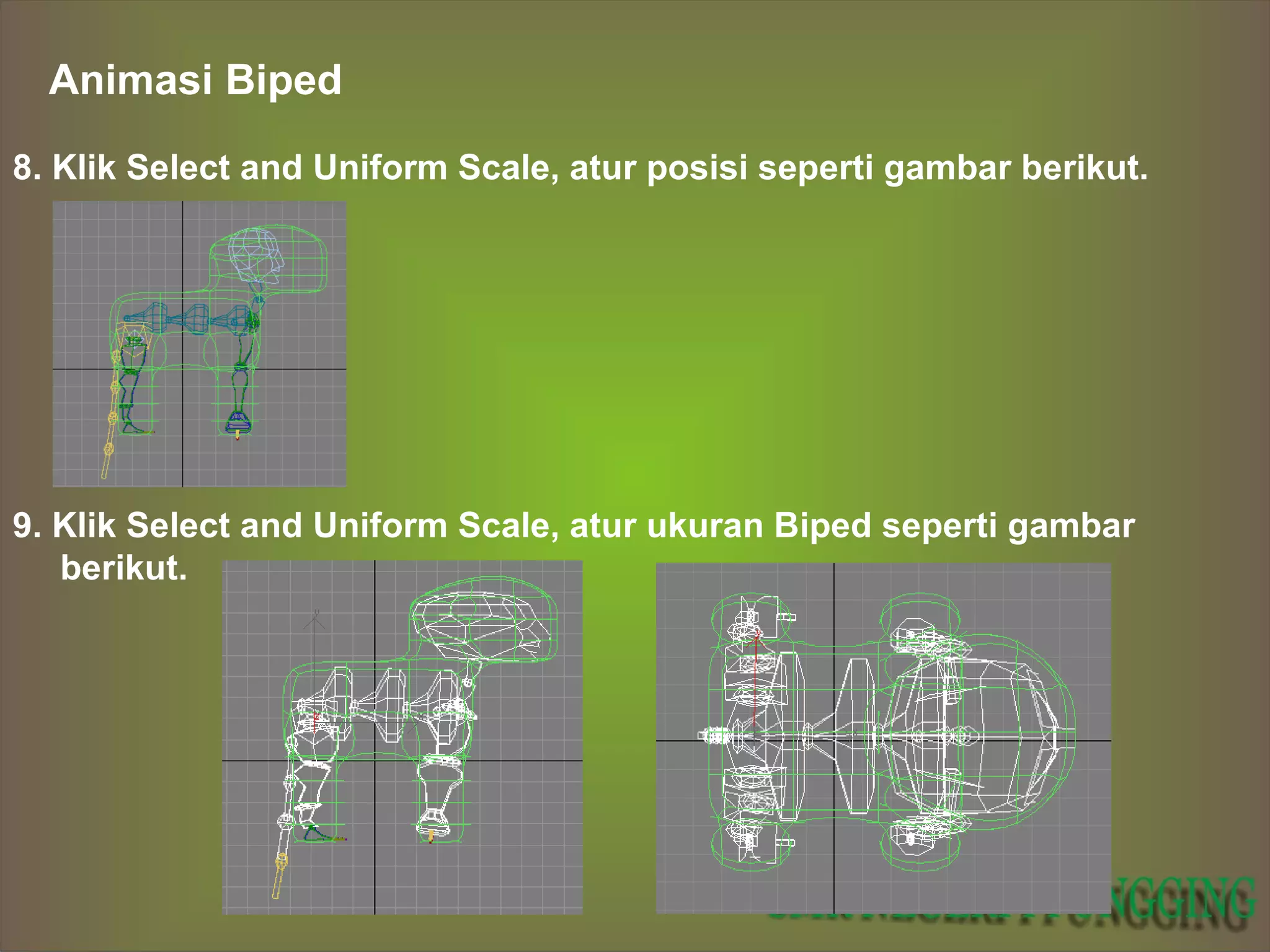 Animasi biped | PPT
