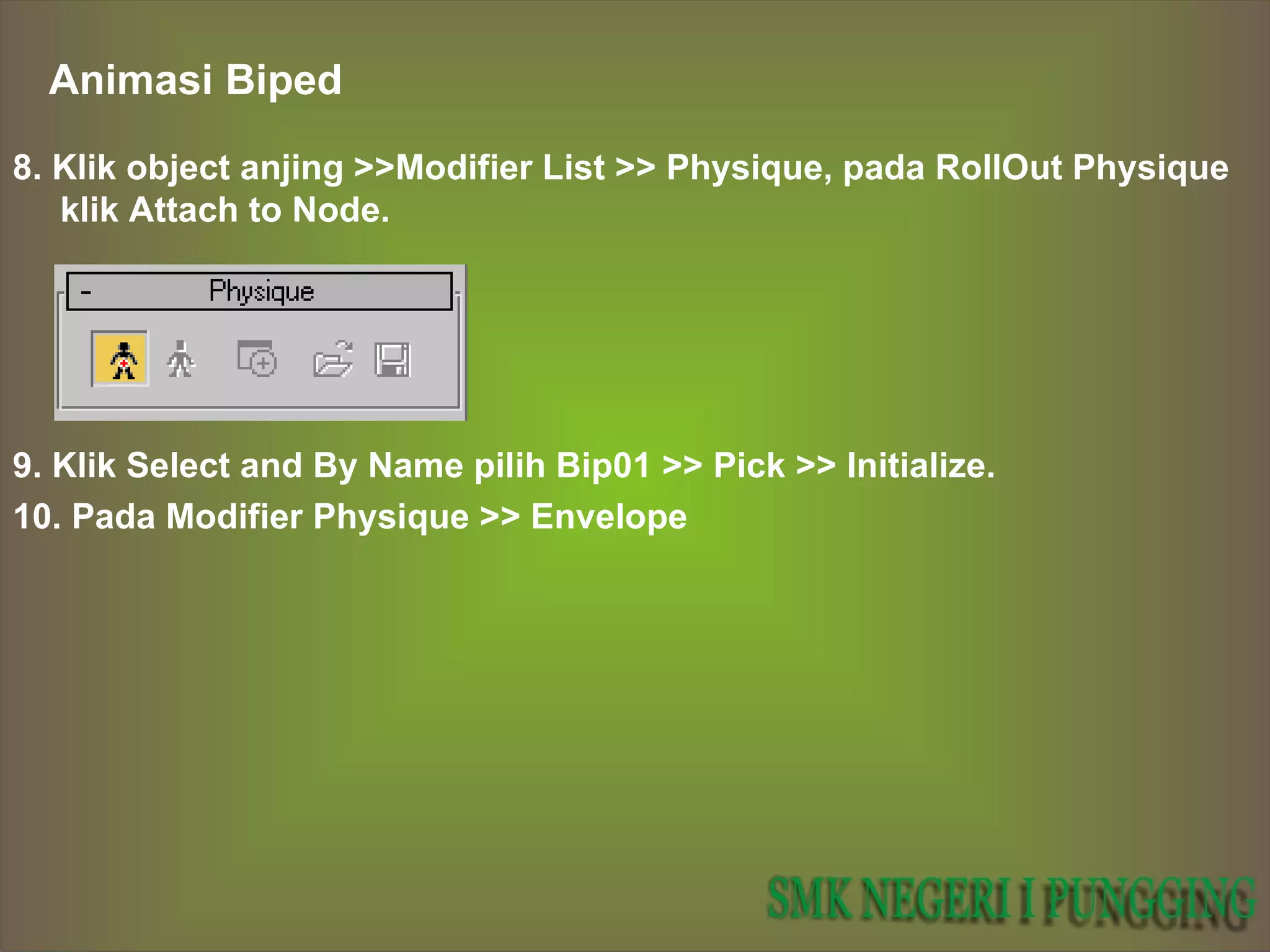 Animasi biped | PPT