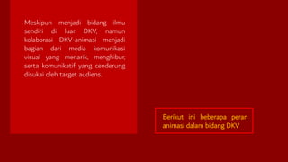 Animasi dalam Desain Komunikasi Visual (DKV) | PPT