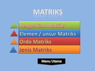 Animasi matriks 2 | PPTX