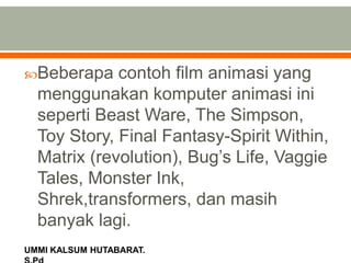 Animasi stop motion | PPTX