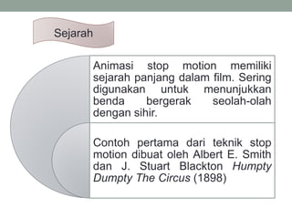 Animasi stop motion | PPT