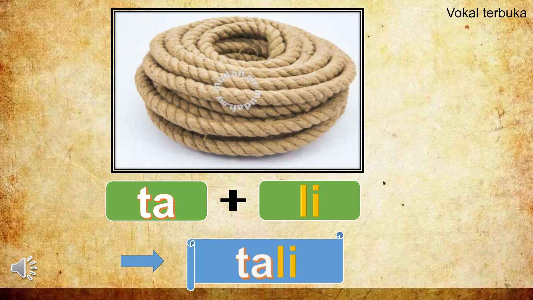 Slaid belajar membaca dan mengeja dalam Bahasa Iban | PPTX