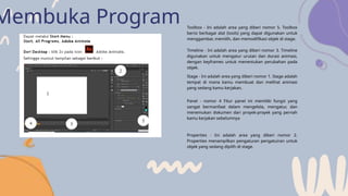 materi cara membuat animasi dengan adobe animate | PPTX