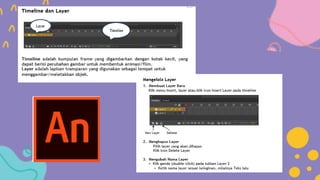 materi cara membuat animasi dengan adobe animate | PPTX