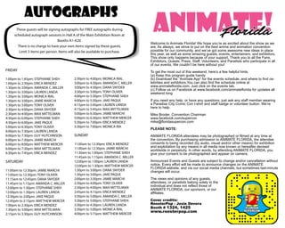 Animate Florida 2016 Program Guide | PDF
