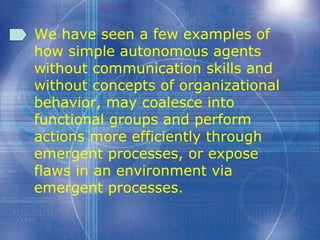 Multi-Agent Simulator - Emergence | PPT | Technology & Computing