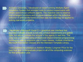 Multi-Agent Simulator - Emergence | PPT | Technology & Computing