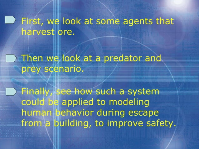 Multi-Agent Simulator - Emergence | PPT