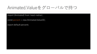 AnimatedでmodalのAnimationを変えてみた | PPT
