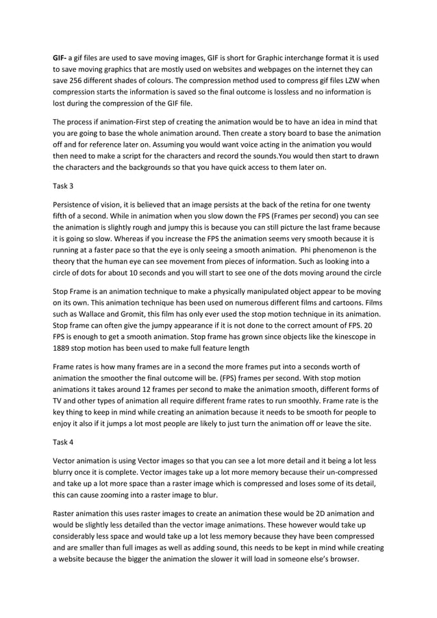 Animated banners task 1 | PDF