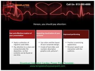 Animated Cardiac Powerpoint Template | PPTX