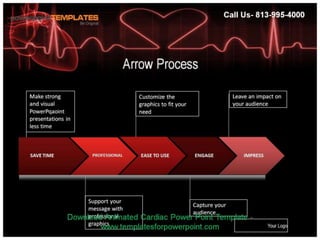Animated Cardiac Powerpoint Template | PPTX
