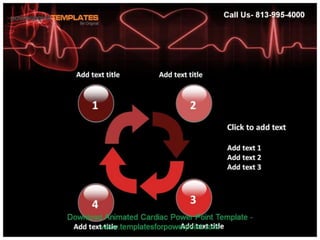 Animated Cardiac Powerpoint Template | PPTX