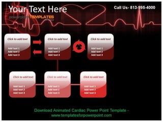 Animated Cardiac Powerpoint Template | PPTX