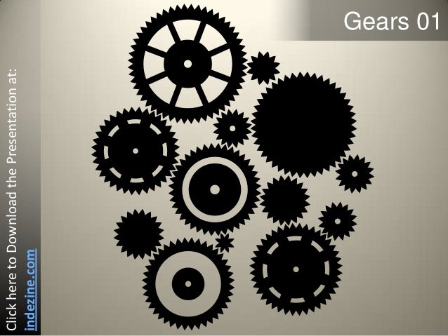 Animated Gears for PowerPoint