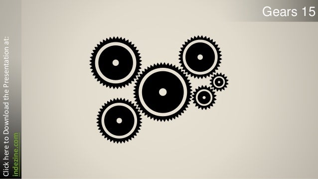 Animated Gears Yet Again for PowerPoint
