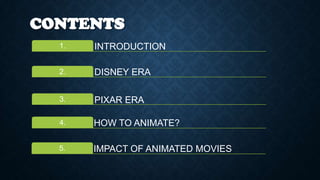 Animated movies | PPTX