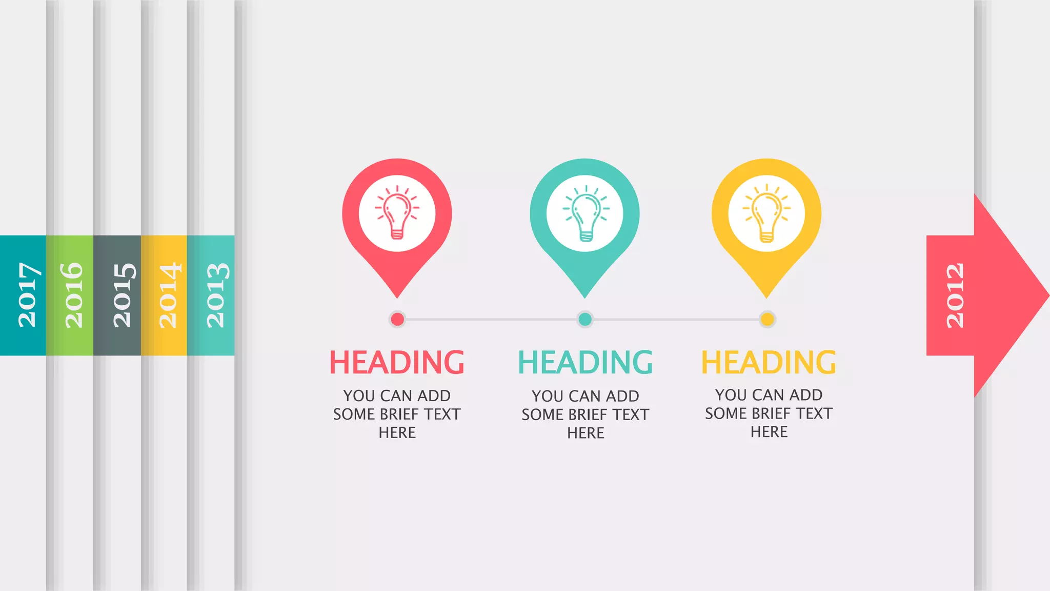 Animated PowerPoint Timeline Template without Morph Transition by ...