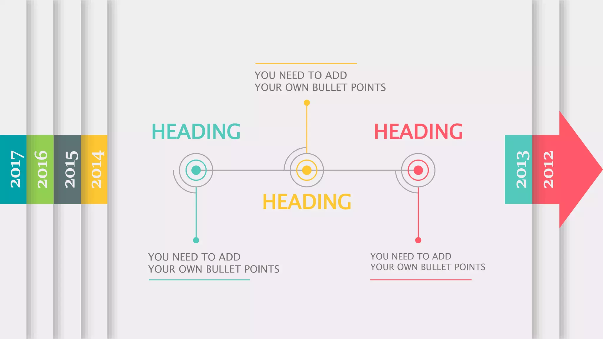 Animated PowerPoint Timeline Template without Morph Transition by ...