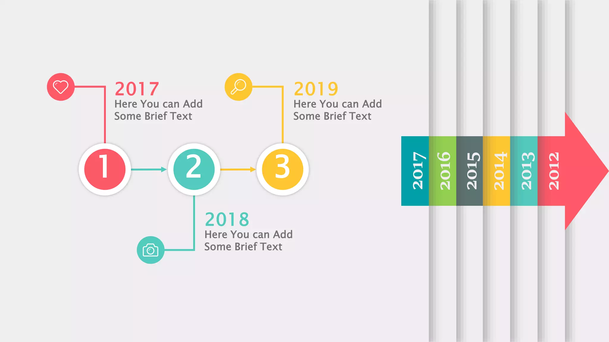 Animated PowerPoint Timeline Template without Morph Transition by ...