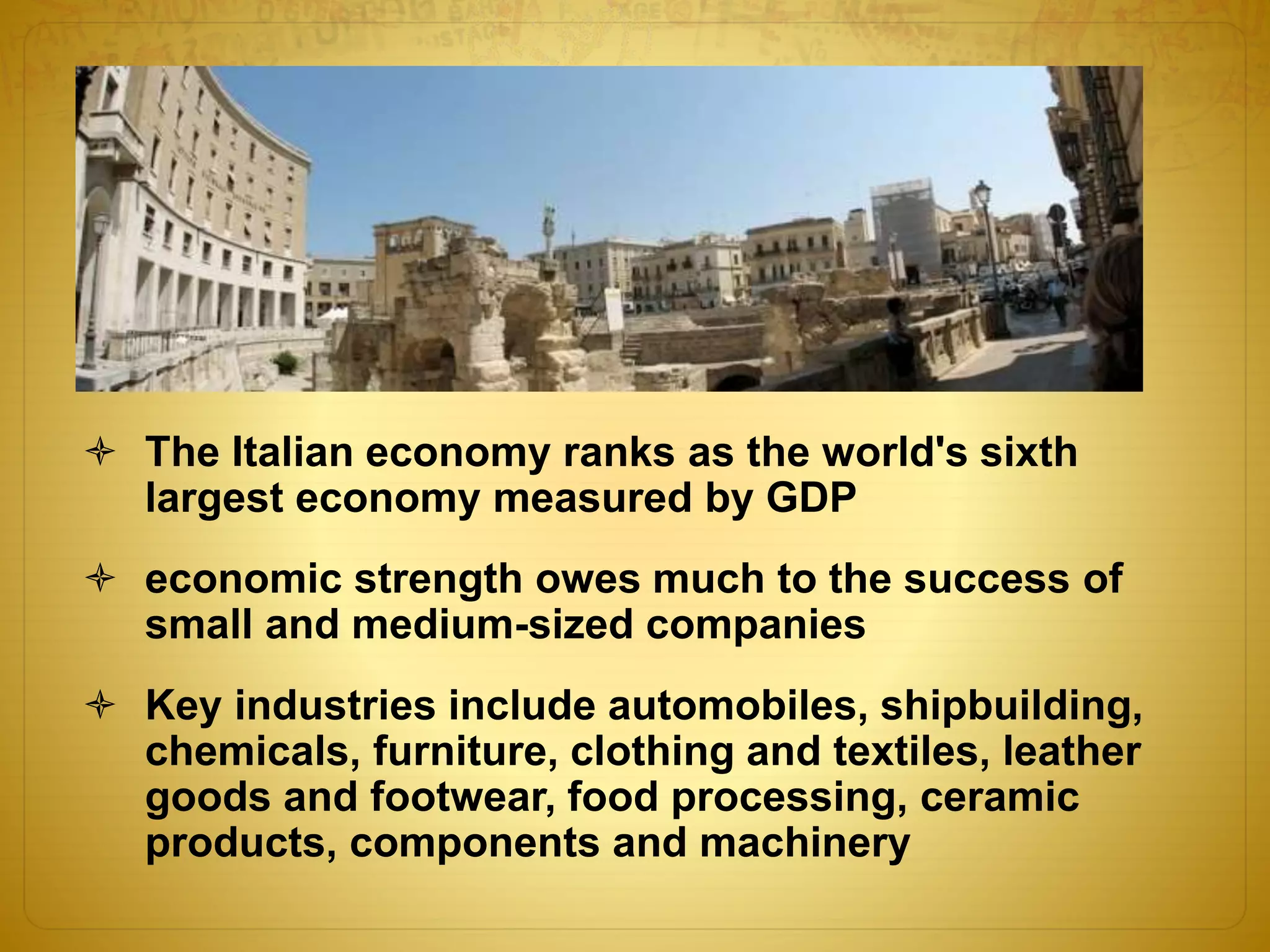 Presentation on Italy | PPTX