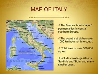 Presentation on Italy | PPTX