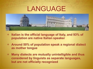 Presentation on Italy | PPTX
