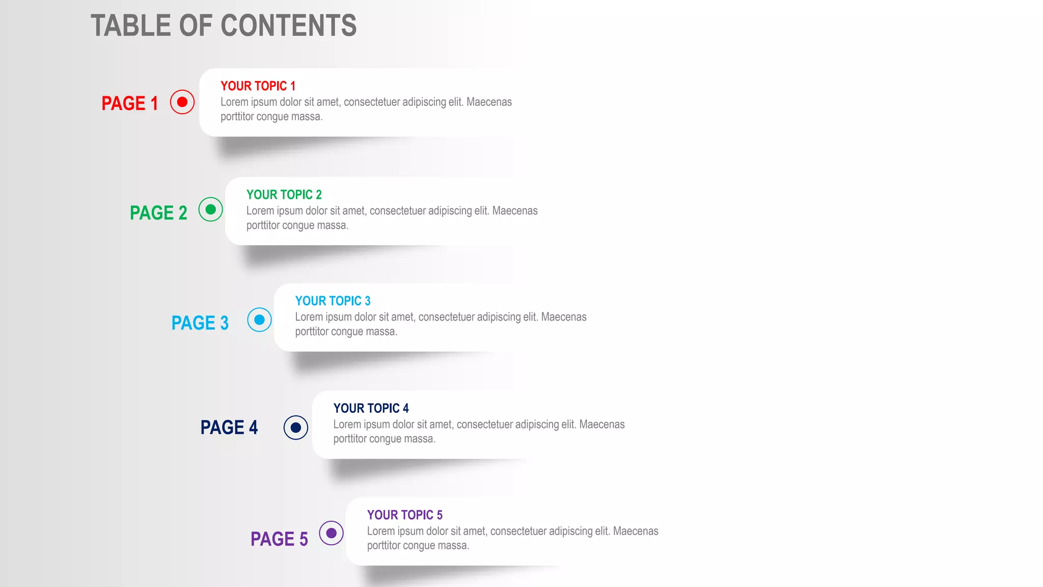 Animated table of Contents.pptx | Desktop Publishing | Computer ...