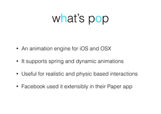Introduction to POP animation engine | PDF | Operating Systems ...
