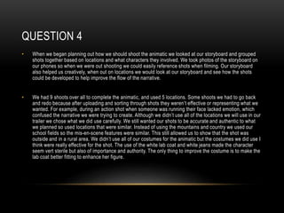 Animatic analysis | PPTX