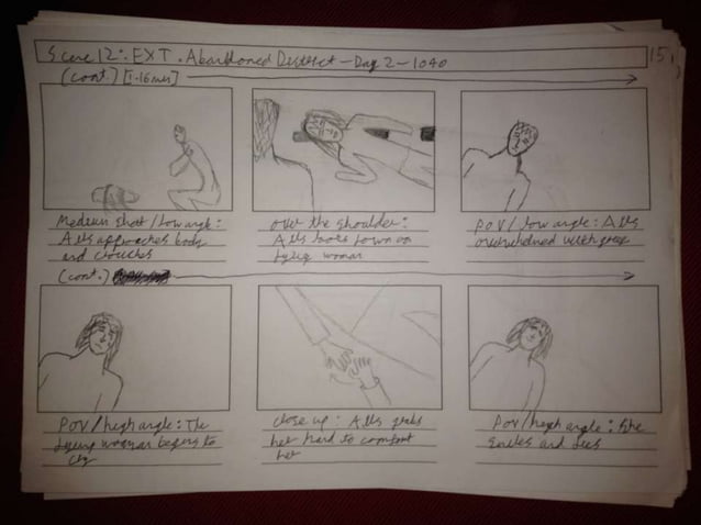Animatic storyboard a2 | PPT