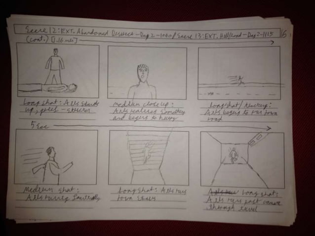 Animatic storyboard a2 | PPT