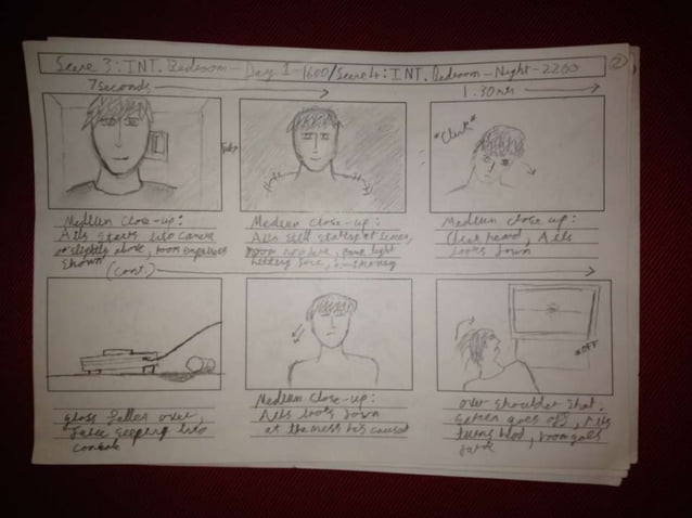 Animatic storyboard a2 | PPT