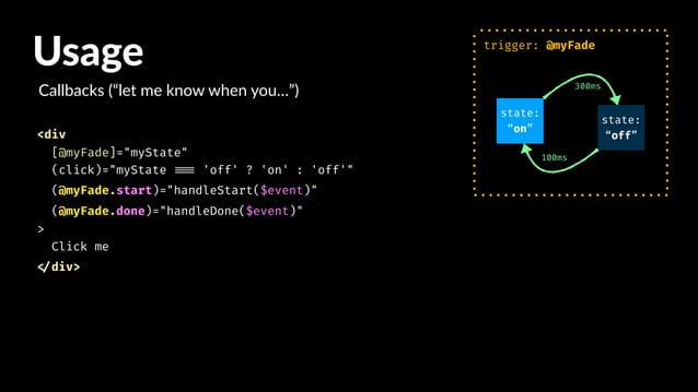 Animating angular applications | PPT Animating angular applications | PPT