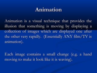 Animation | PPT