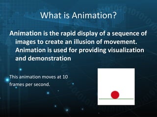 What's Animation and its uses? | PPT