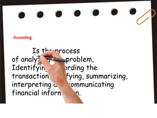 Accountancy, business and Management | PPT